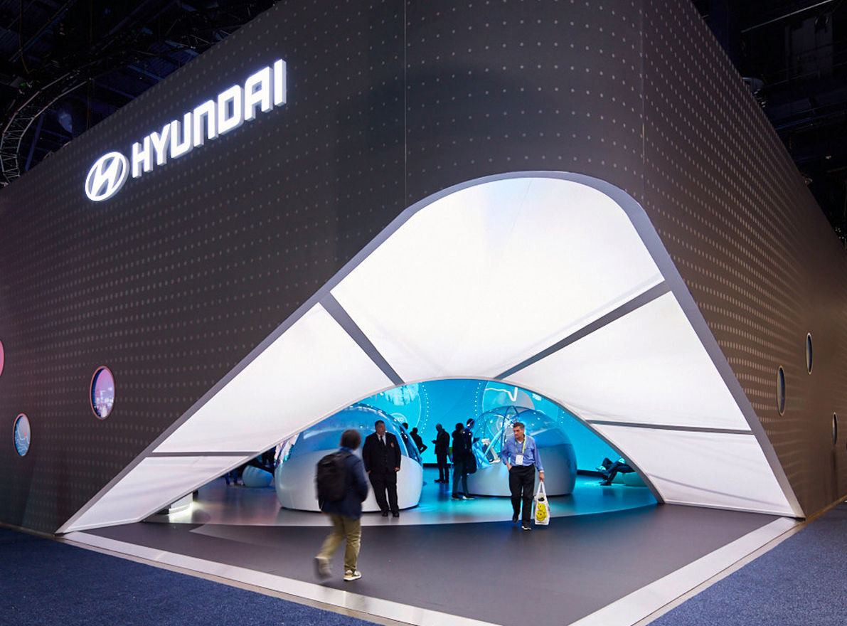 Hyundai’s ‘Design Your Own World’ at CES – 2019 Las Vegas – Pixway GmbH